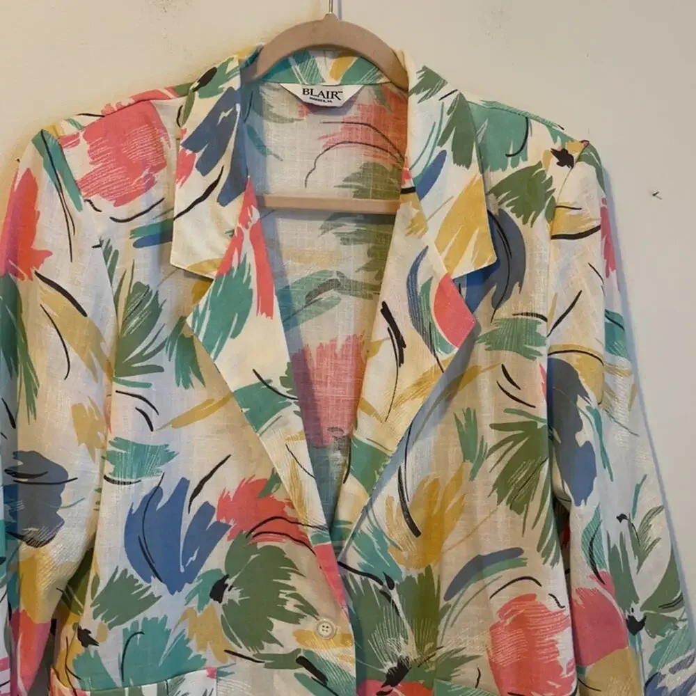 Vintage | Jackets & Coats | Vintage 8s Blair Unlined Unstructured ...